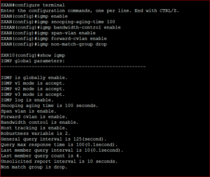 Configure IGMP Global Parameters in ZTE OLT - GPON Solution