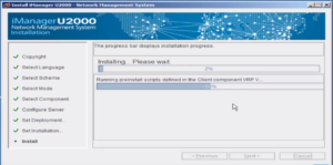Huawei iManager U2000 NMS Setup - GPON Solution