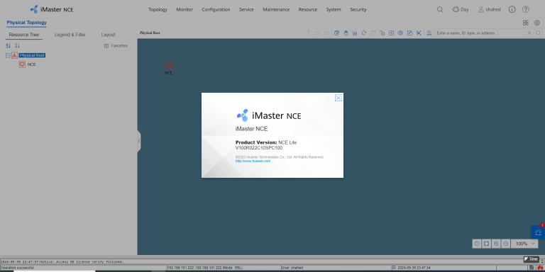 iMaster NCE-Fan Lite NMS install for GPON - GPON Solution
